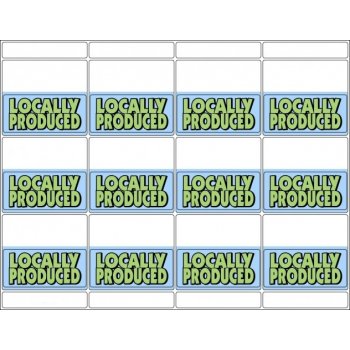 Labels-printed reusable vinyl, plain perforated labels & laser labels ...