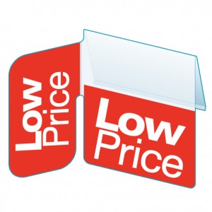 Shelf Tag "Low Price" shelf tab - 25 per pack – Tiger Claw Supplies